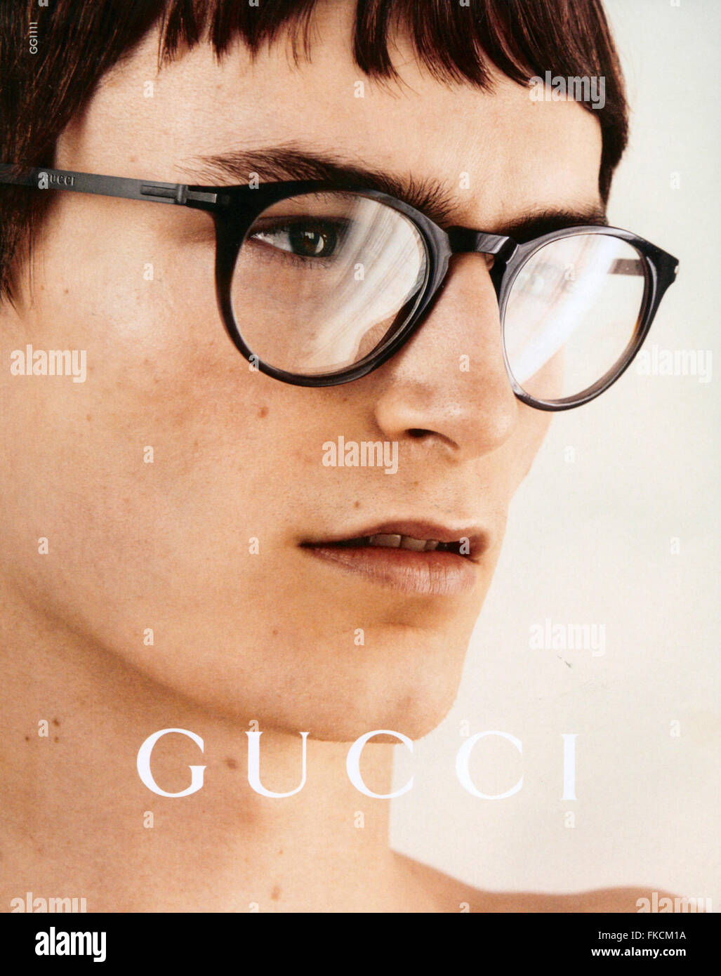 2010s UK Gucci Magazine Advert Stock Photo - Alamy