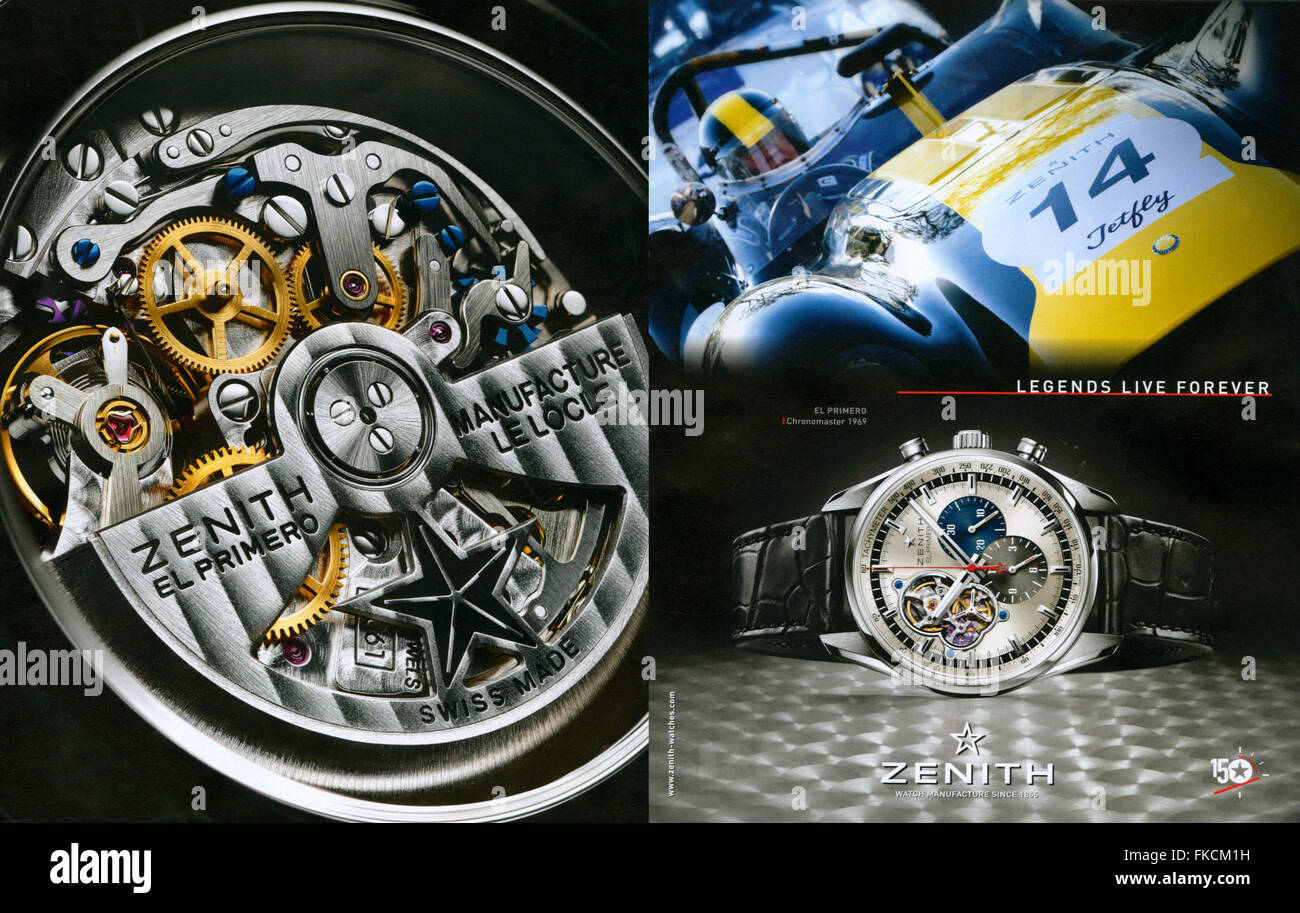 2010s UK Zenith Magazine Advert Stock Photo - Alamy