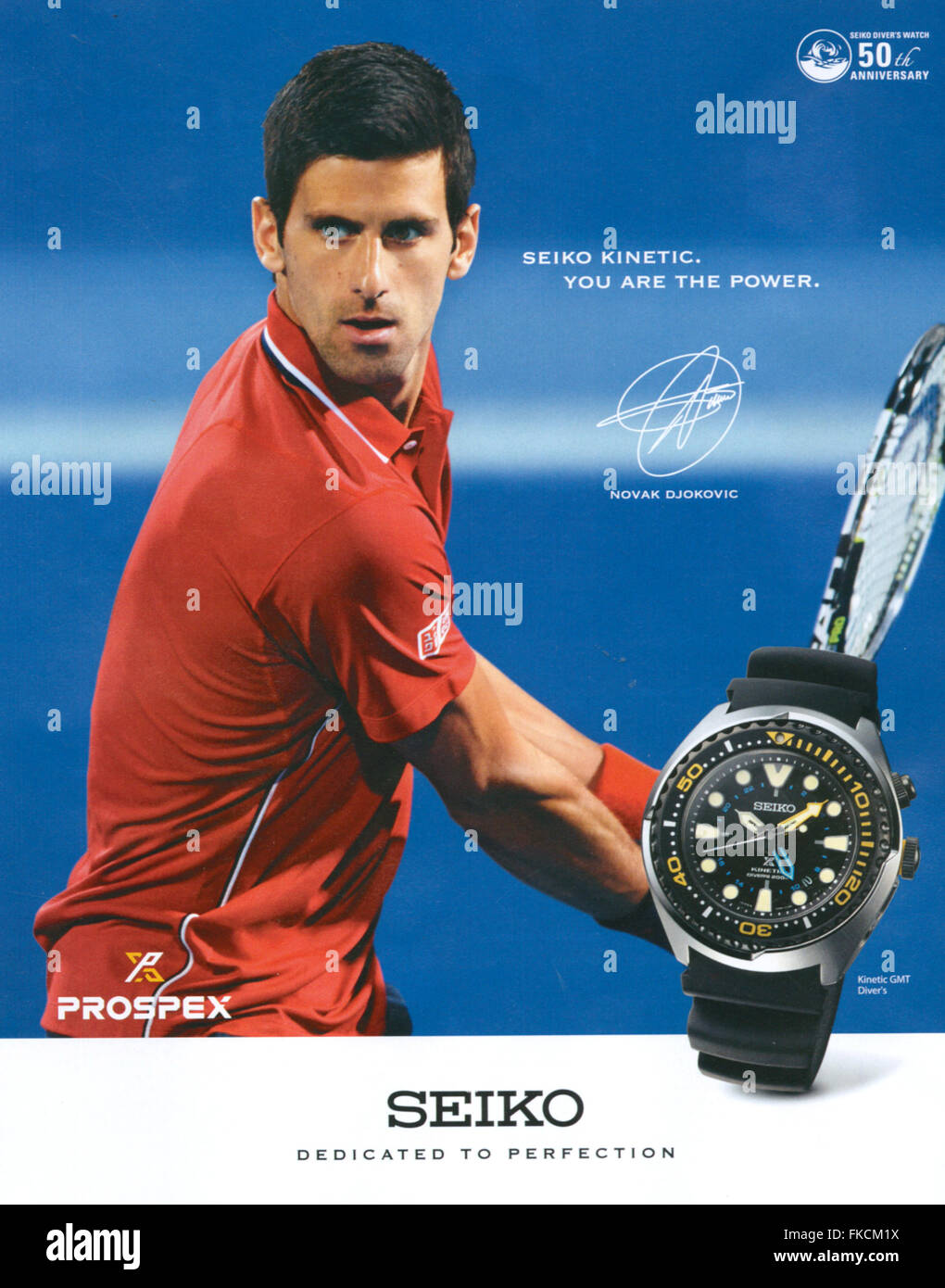 2010s UK Seiko Magazine Advert Stock Photo - Alamy