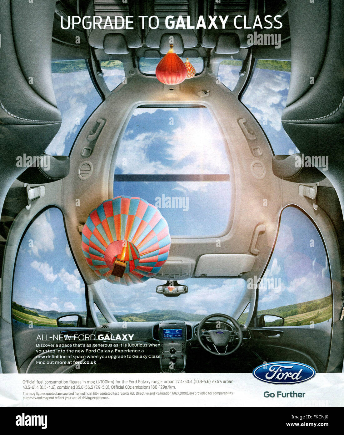 2010s UK Ford Magazine Advert Stock Photo - Alamy