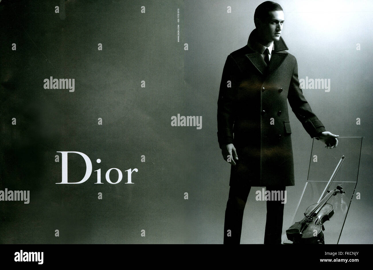 2010s UK Christian Dior Magazine Advert Stock Photo - Alamy