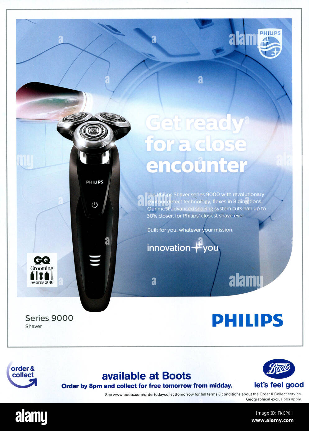 2010s UK Philips Magazine Advert Stock Photo - Alamy