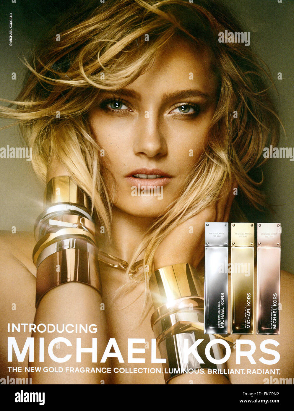 2010s UK Michael Kors Magazine Advert Stock Photo - Alamy