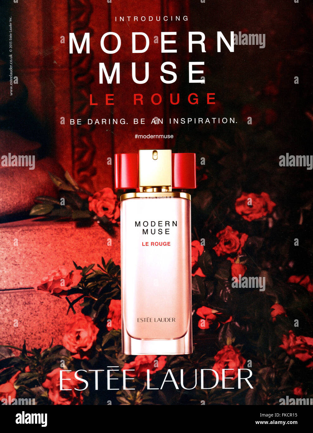 2010s uk estee lauder magazine advert hi-res stock photography and ...