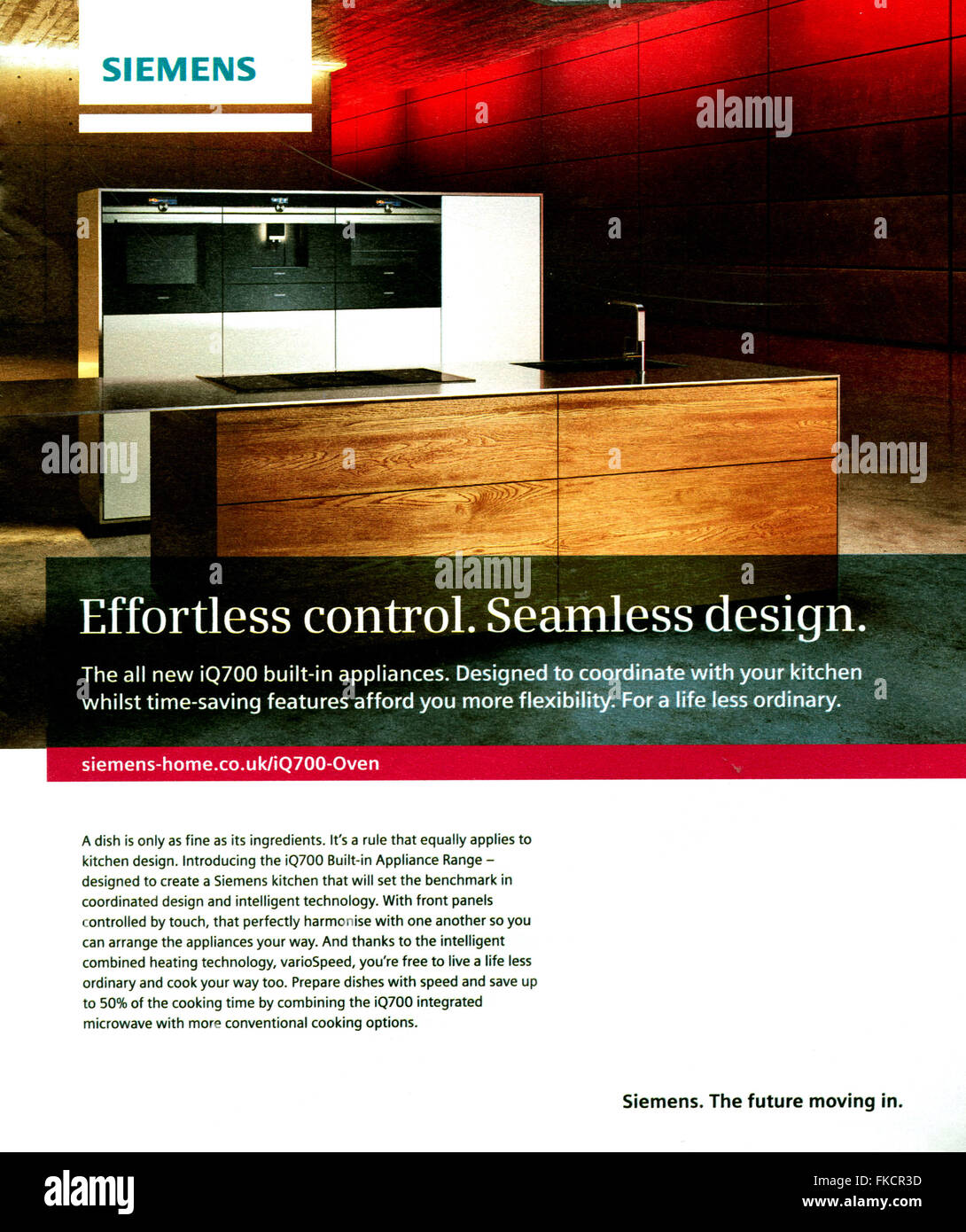 2010s UK Siemens Magazine Advert Stock Photo - Alamy