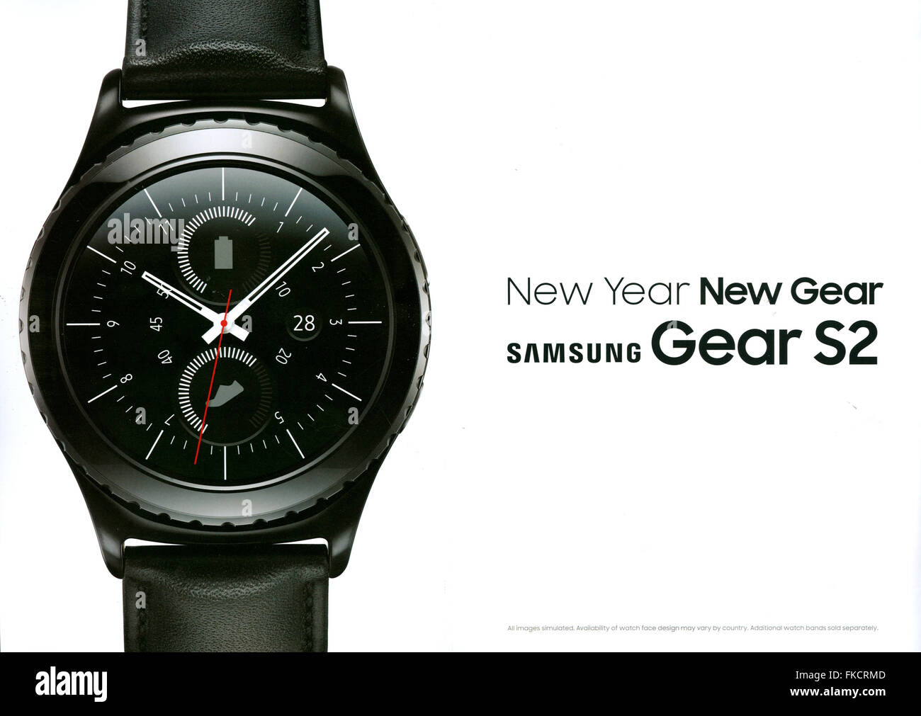 2010s UK Samsung Magazine Advert Stock Photo - Alamy