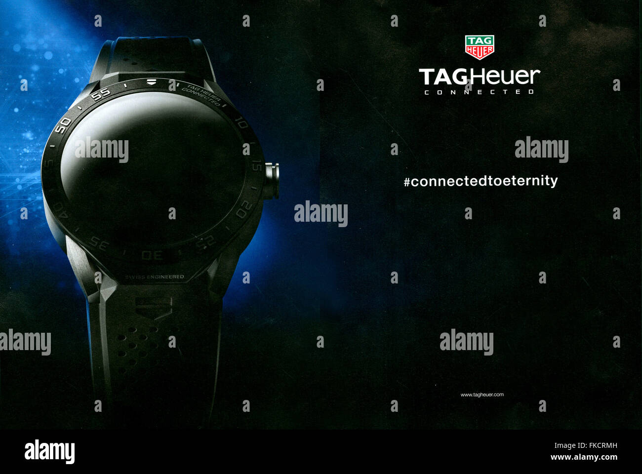 2010s UK Tag Heuer Magazine Advert Stock Photo - Alamy