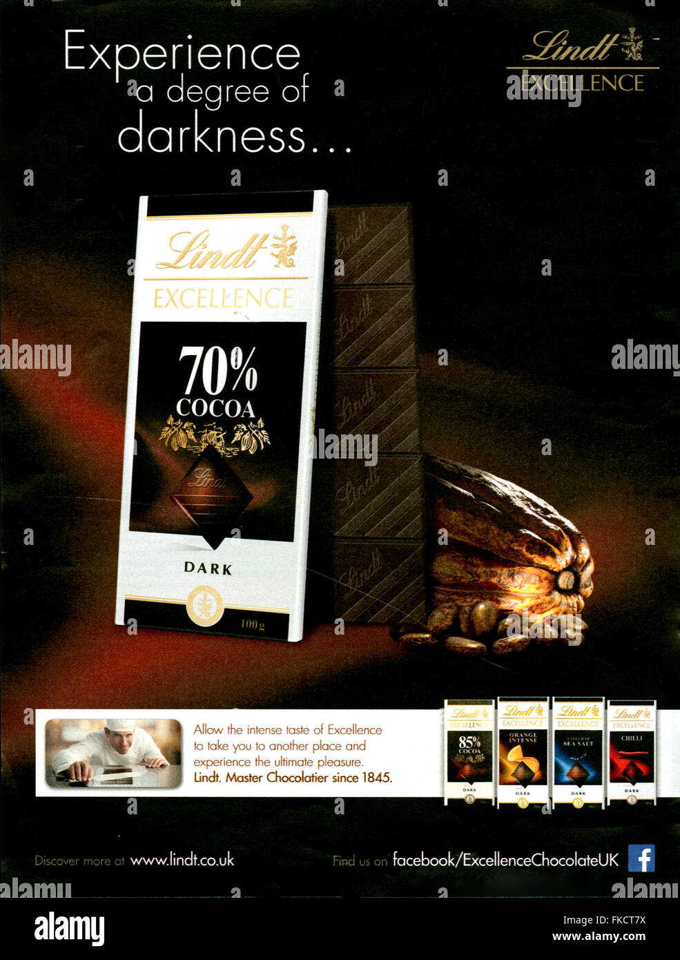 Magazine Advert Chocolate High Resolution Stock Photography and Images ...