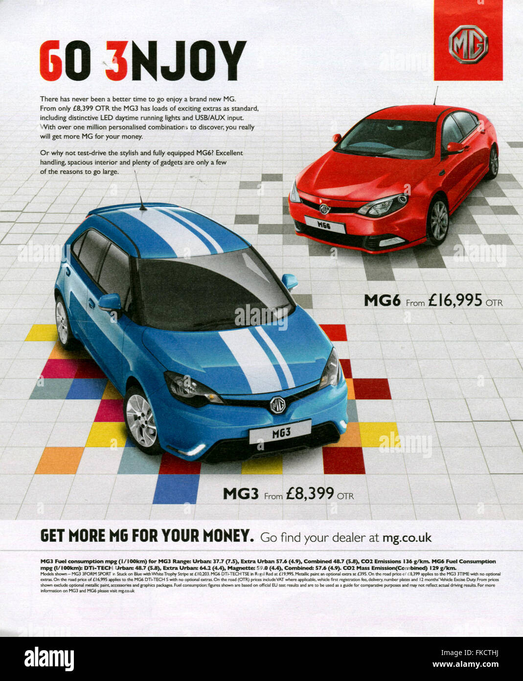 Mg Cars Advert High Resolution Stock Photography and Images - Alamy
