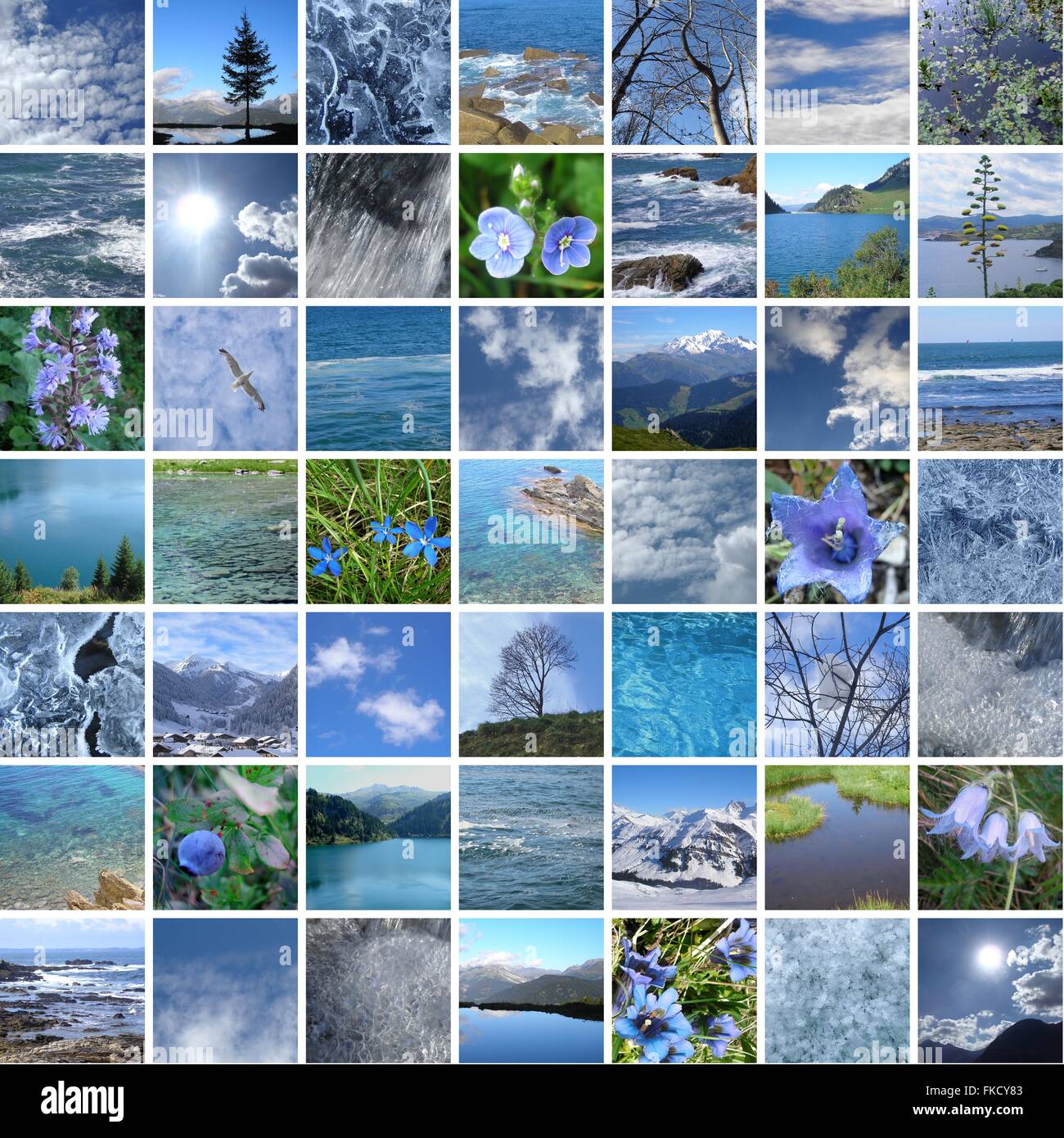 49 BLUE nature pictures Stock Photo - Alamy