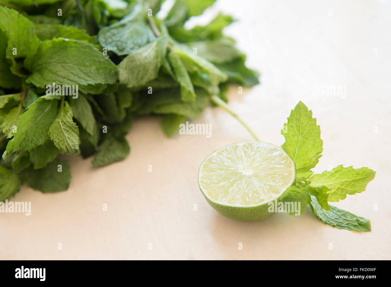 Mint table hi-res stock photography and images - Alamy