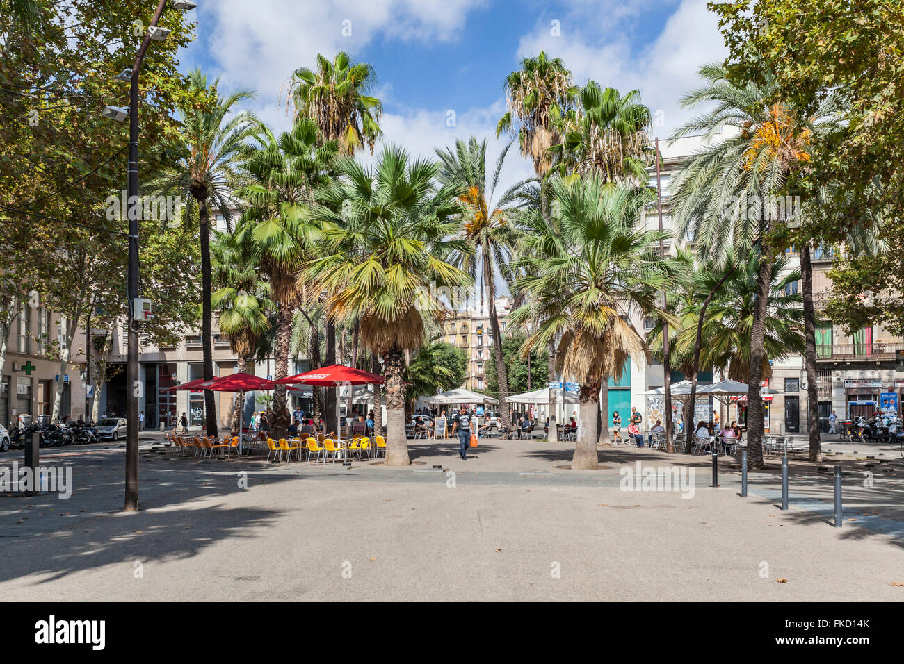 Rambla del Raval, Barcelona Stock Photo - Alamy