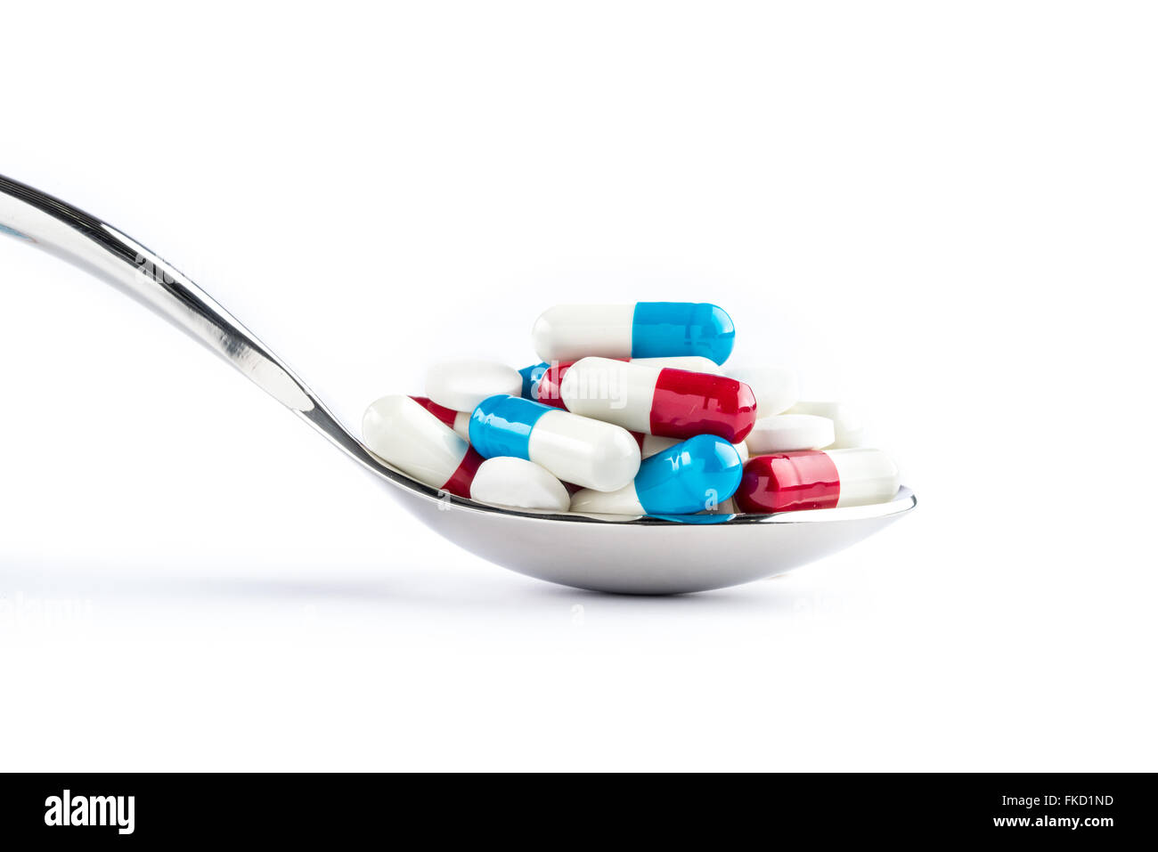 Spoon with medicine hi-res stock photography and images - Alamy