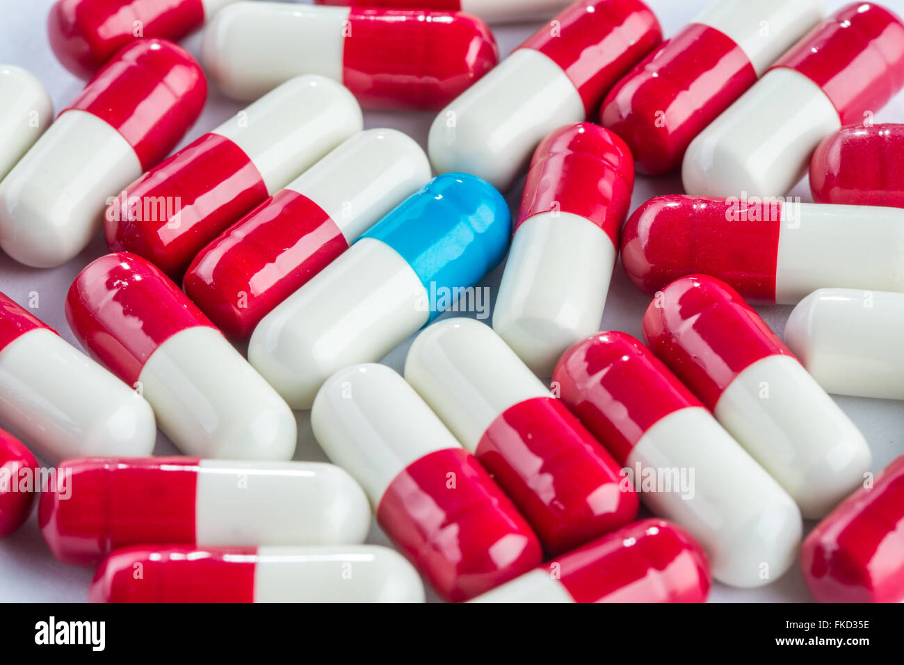 blue capsules and red capsules, illness medication cure pharmaceutical ...