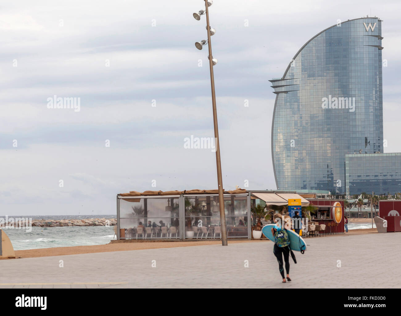 Paseo maritimo barcelona hi-res stock photography and images - Alamy