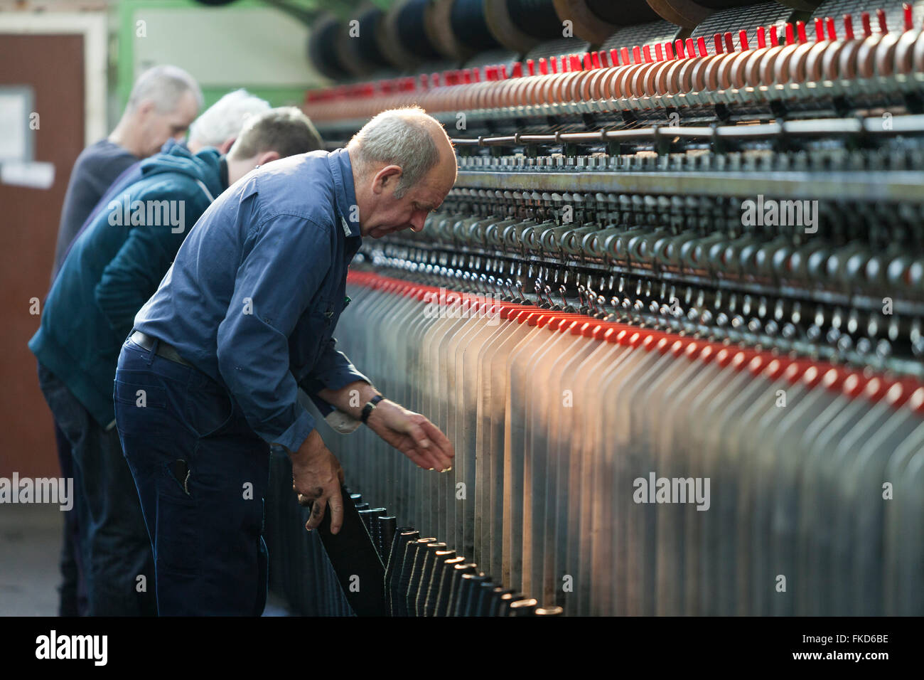 Harris tweed factory hi-res stock photography and images - Alamy