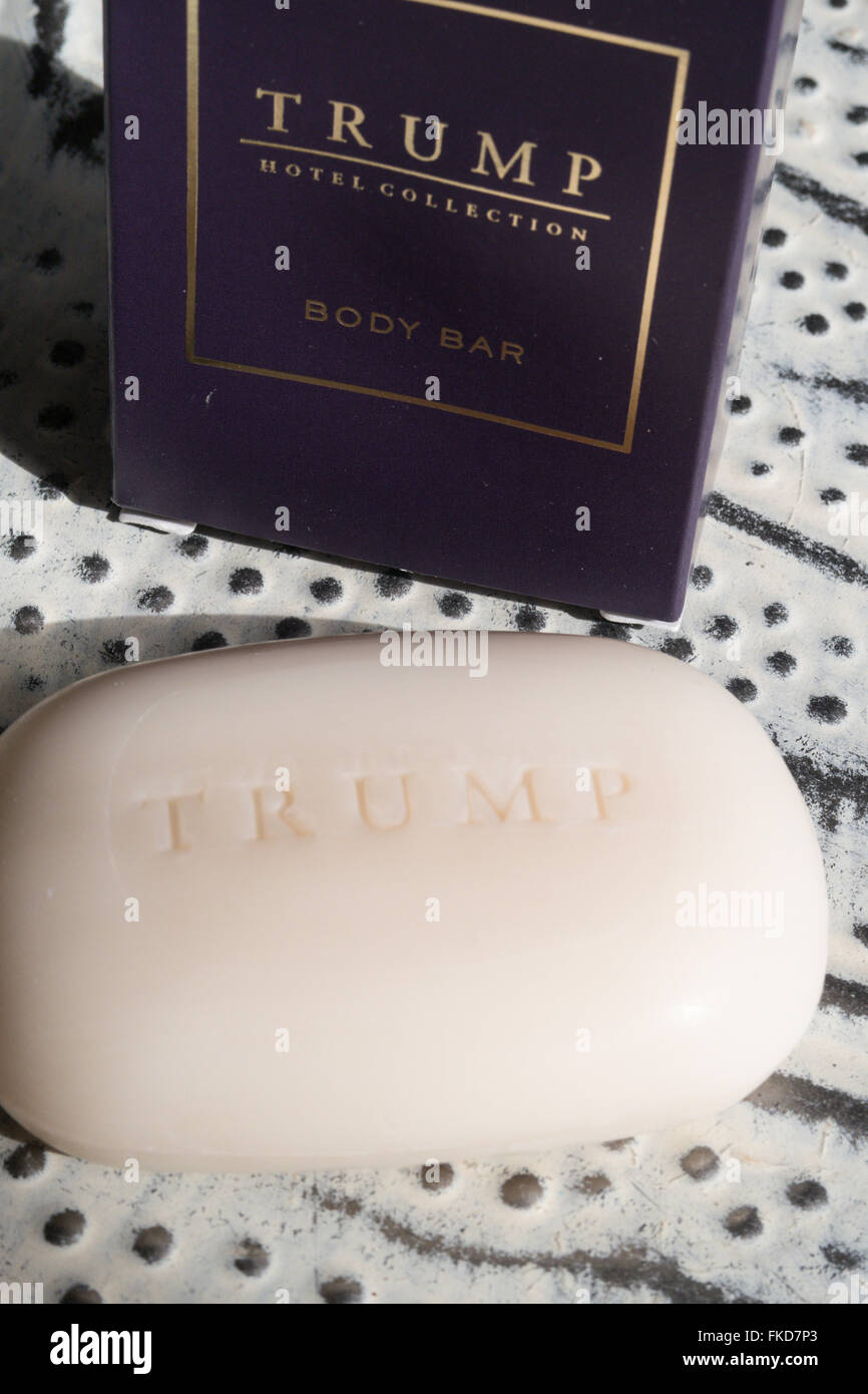 Trump Hotel Collection Soap Stock Photo - Alamy