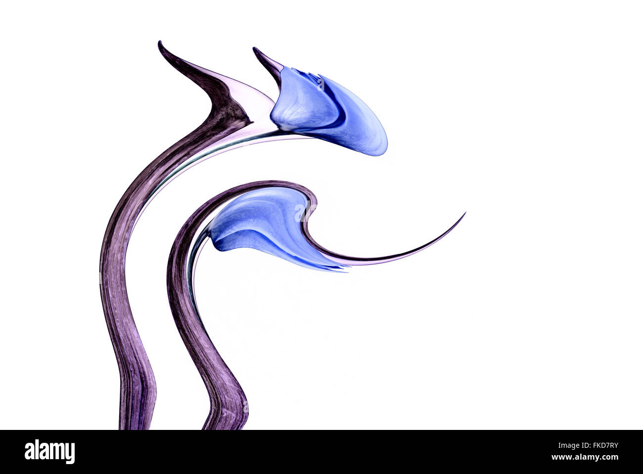 A digitally manipulated photograph of Tulip flowers Stock Photo - Alamy