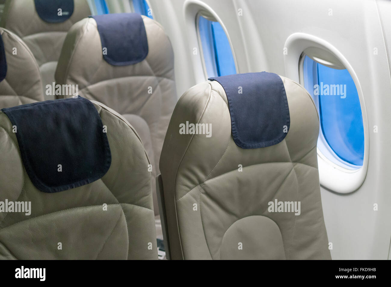 Airplane seat and window hi-res stock photography and images - Alamy