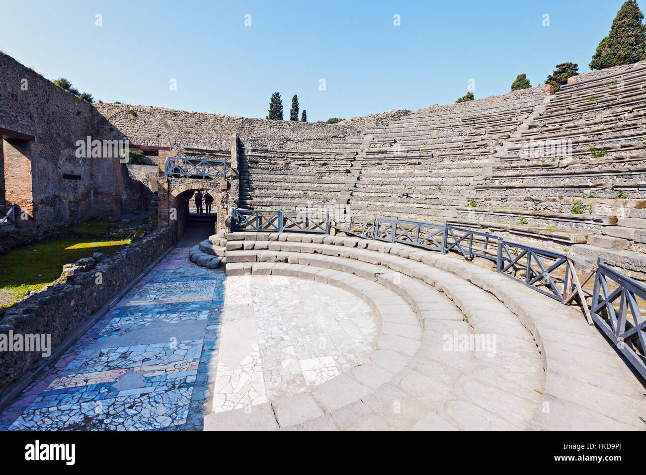 Ancient ruins of amphitheater Stock Photo - Alamy