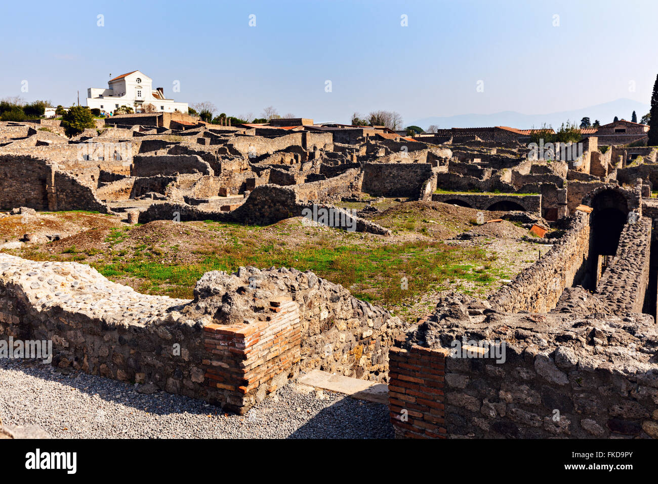 Old ruins under clear sky Stock Photo - Alamy