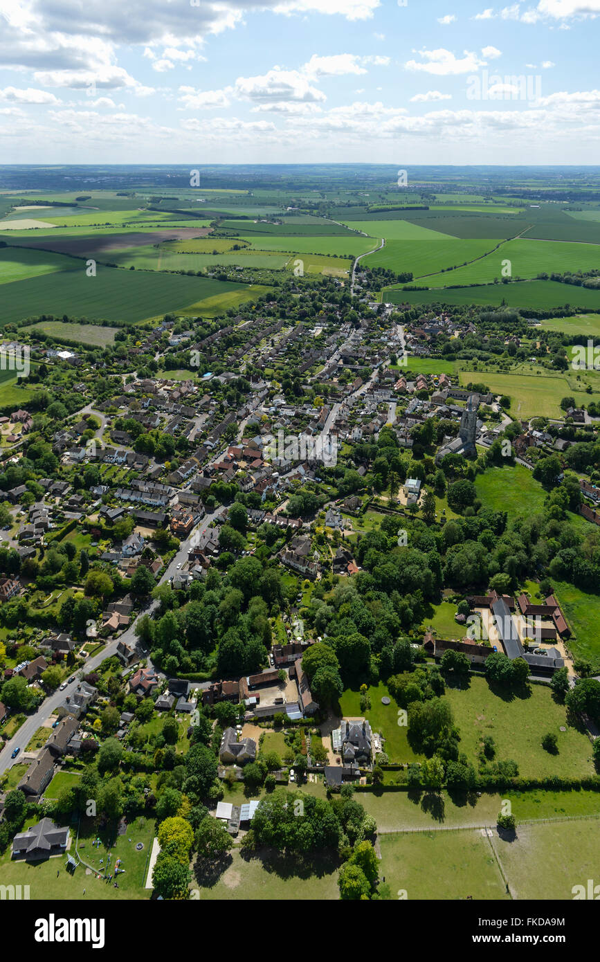 Aerial photography hertfordshire hi-res stock photography and images ...