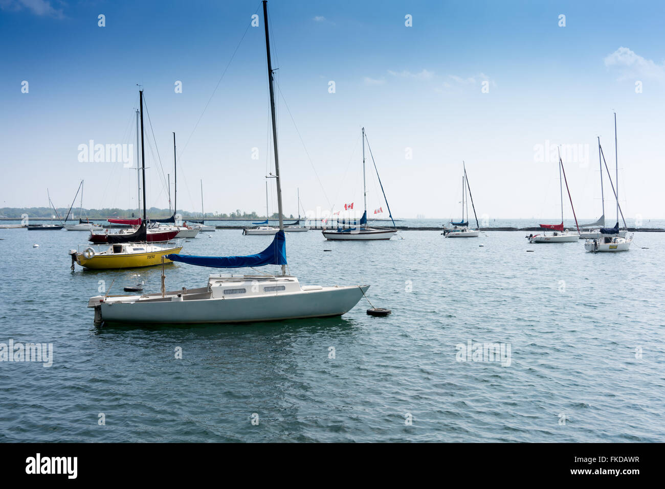 Day sailing transportation toronto ontario hi-res stock photography and ...