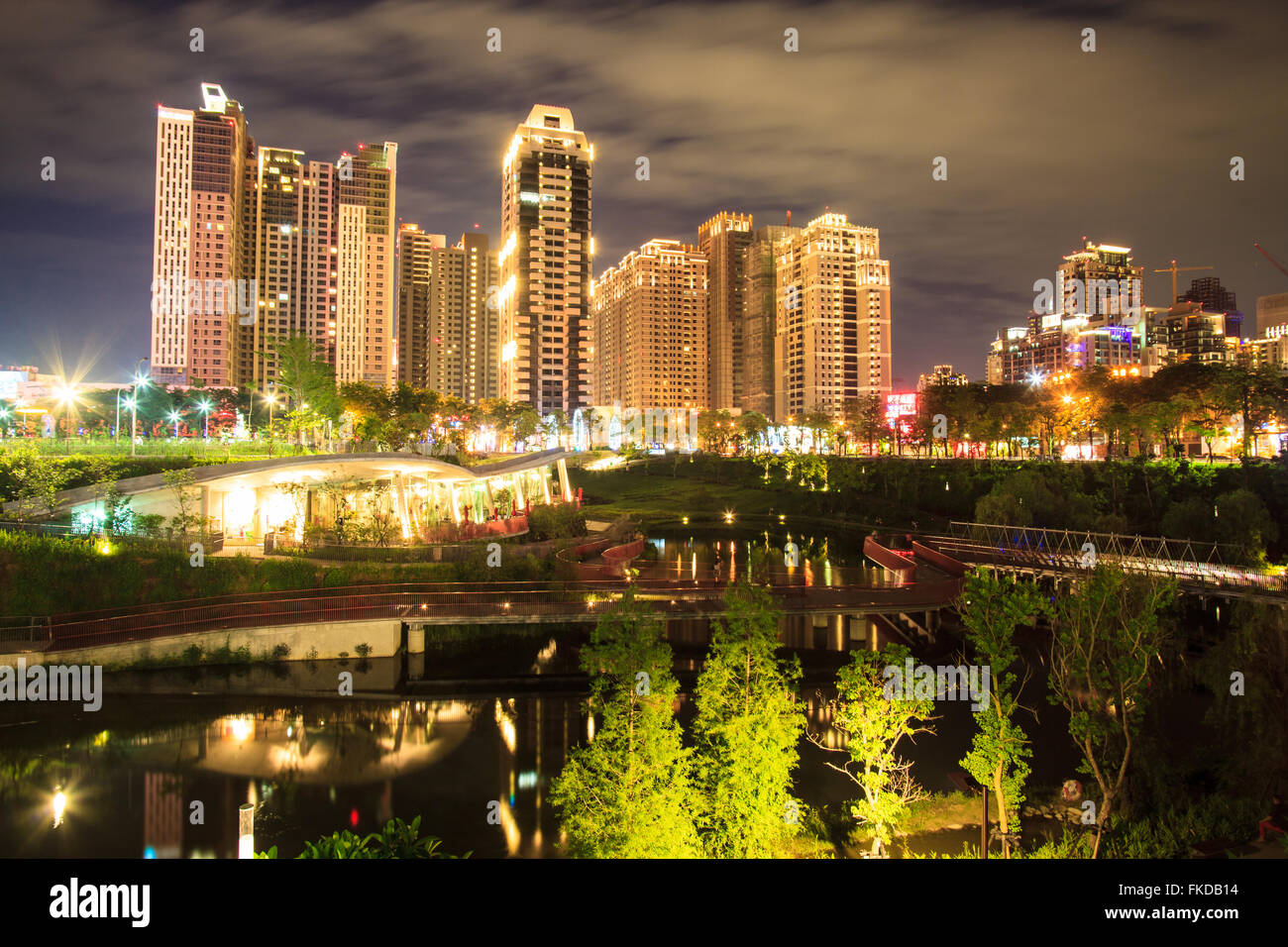 Taichung night view hi-res stock photography and images - Alamy