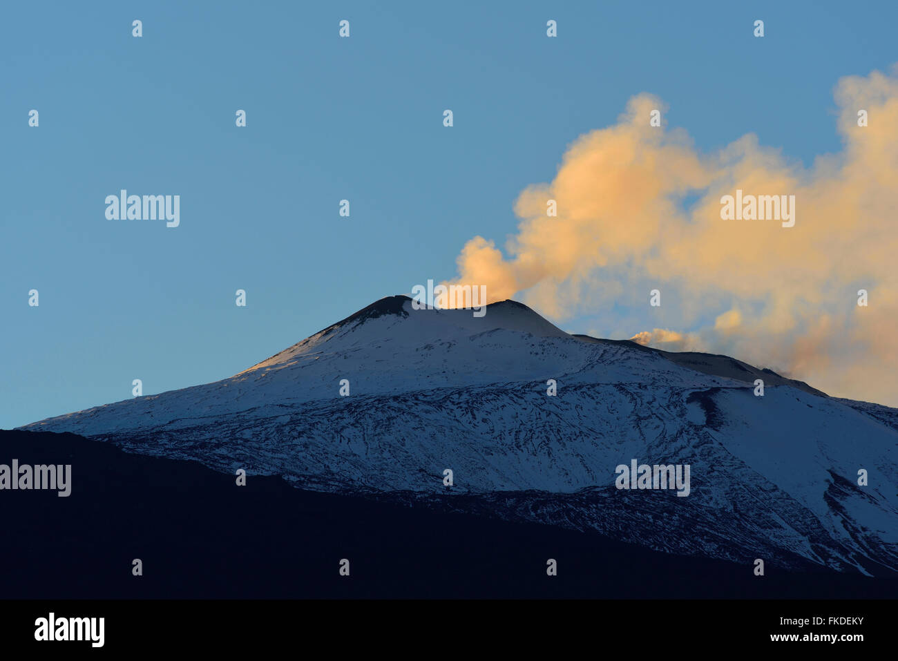 Mt Etna Erupting High Resolution Stock Photography and Images - Alamy