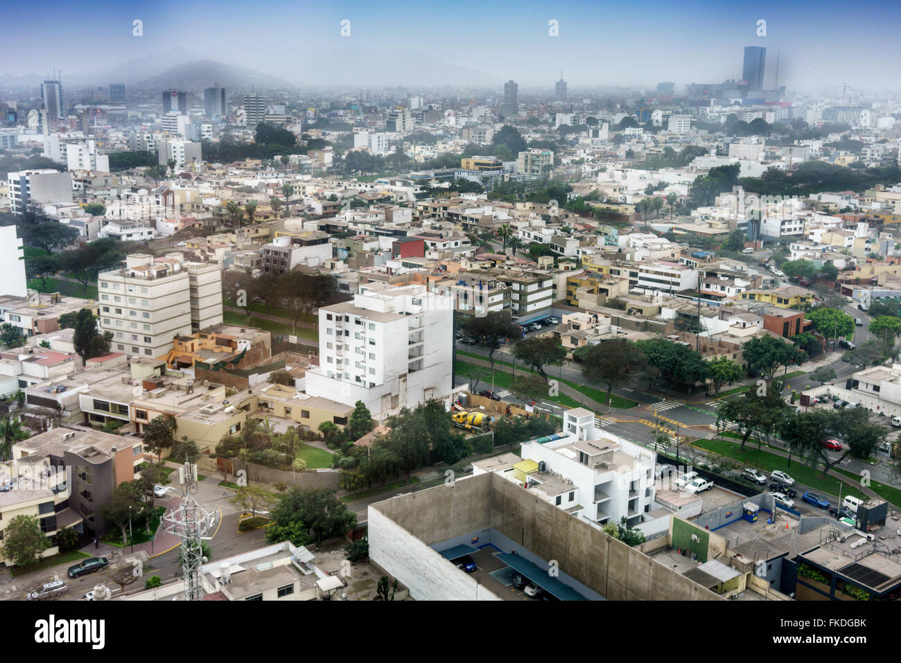 Lima peru cityscape hi-res stock photography and images - Alamy