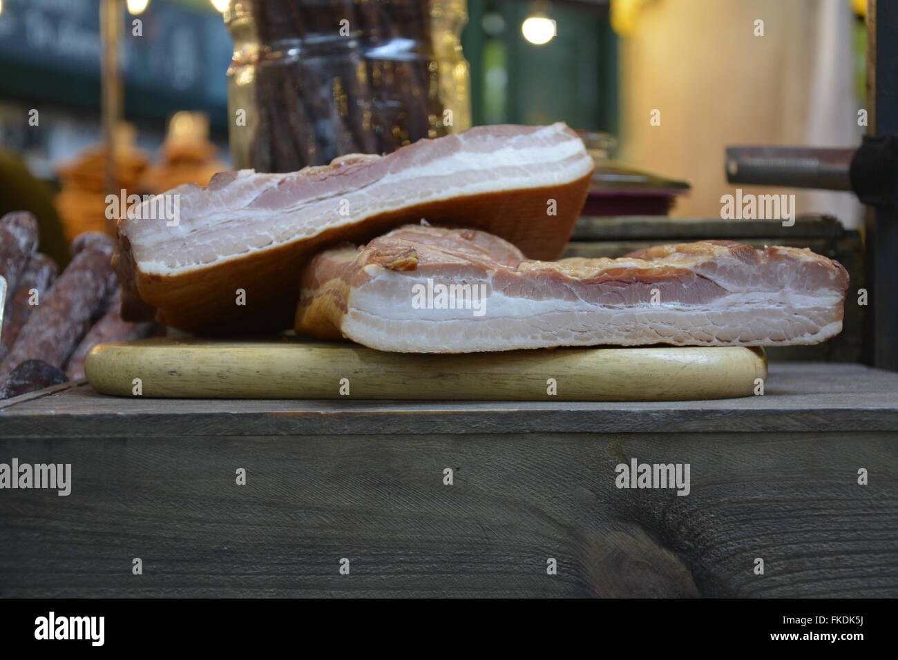 Italian pancetta hi-res stock photography and images - Alamy