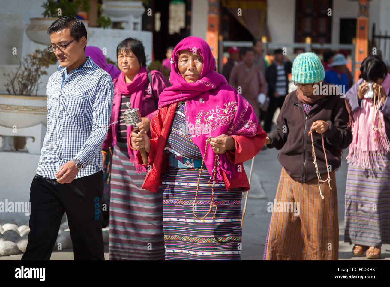 The city of Thimphu, capital of Bhutan Stock Photo - Alamy