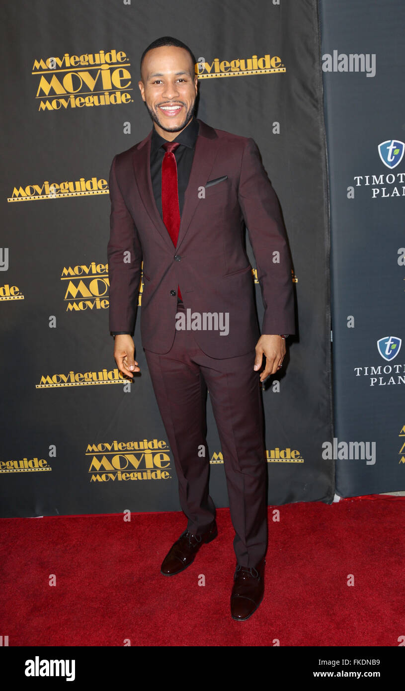 24th Annual Movieguide Awards - Arrivals Featuring: Devon Franklin ...