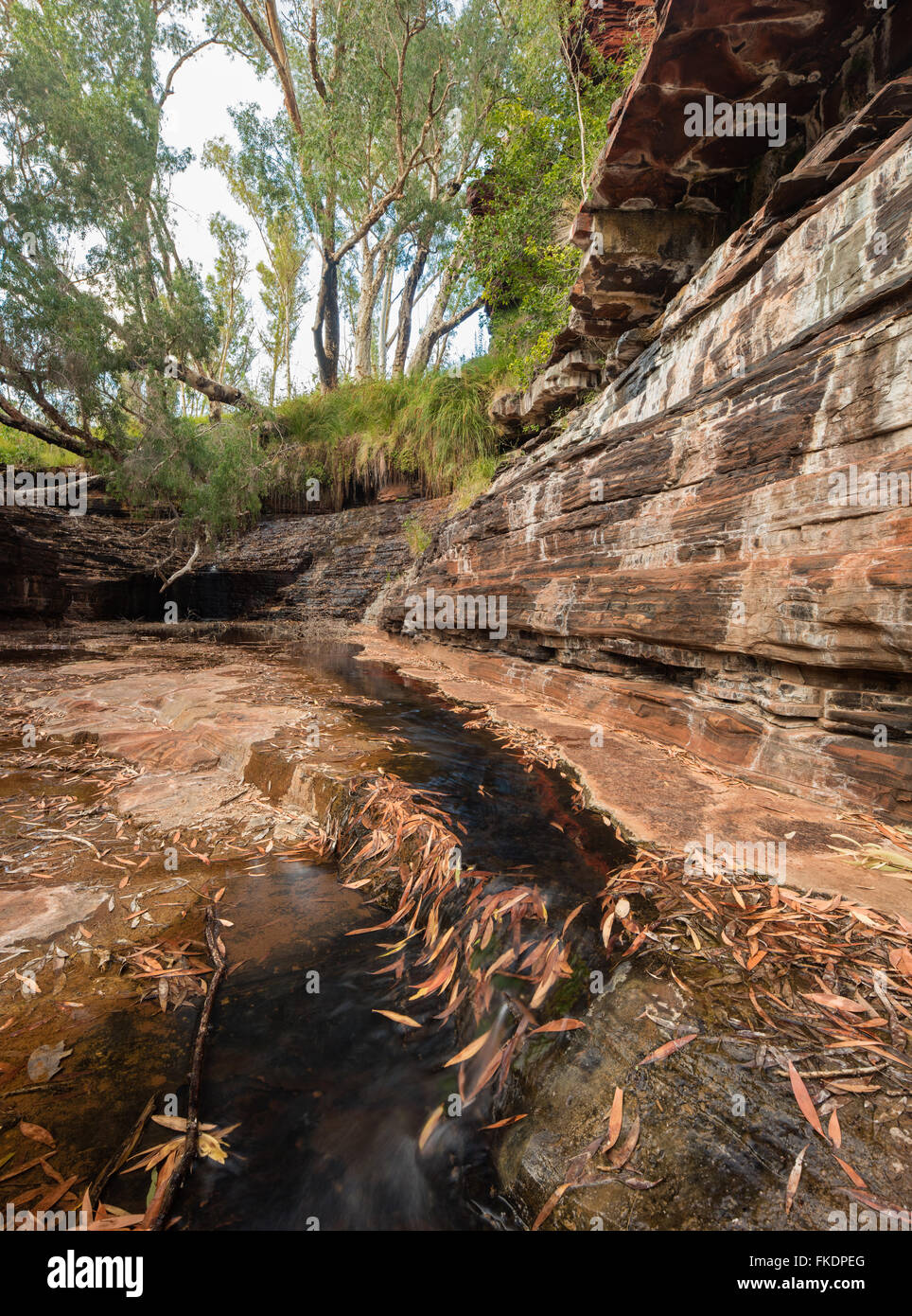 Kalamina Gorge, Karijini National Park, Pilbarra, Western Australia ...
