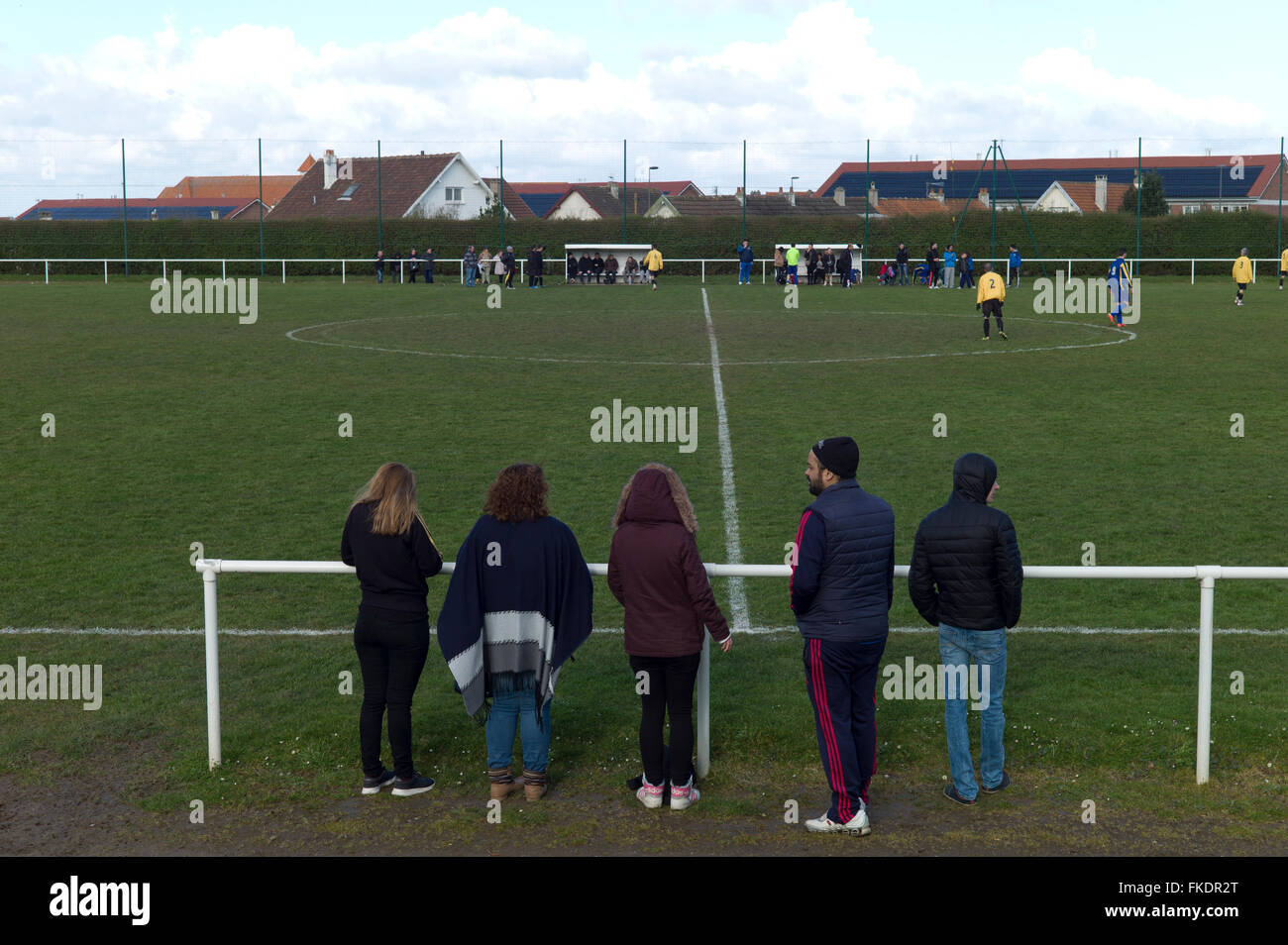 Village football team hi-res stock photography and images - Alamy