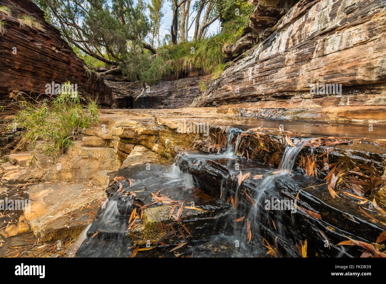 Kalamina Gorge, Karijini National Park, Pilbarra, Western Australia ...