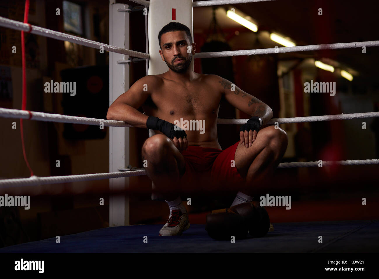 Light middleweight hi-res stock photography and images - Alamy