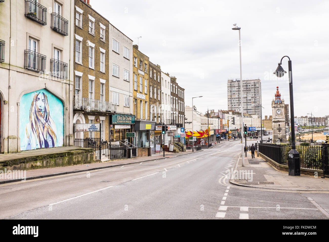 Marine Gardens, Margate Seafront, Kent, UK Stock Photo - Alamy