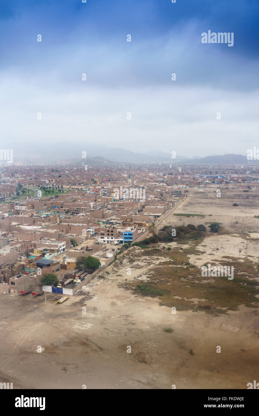 Aerial view of cityscape, Cusco, Peru Stock Photo - Alamy