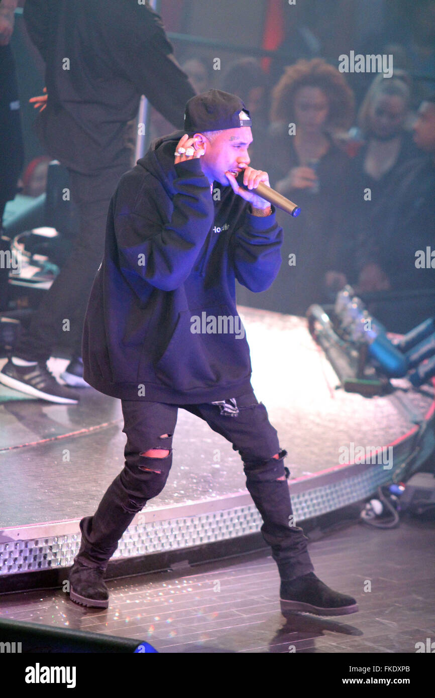 Tyga performs at Drai's LIVE stage inside The Cromwell Las Vegas ...