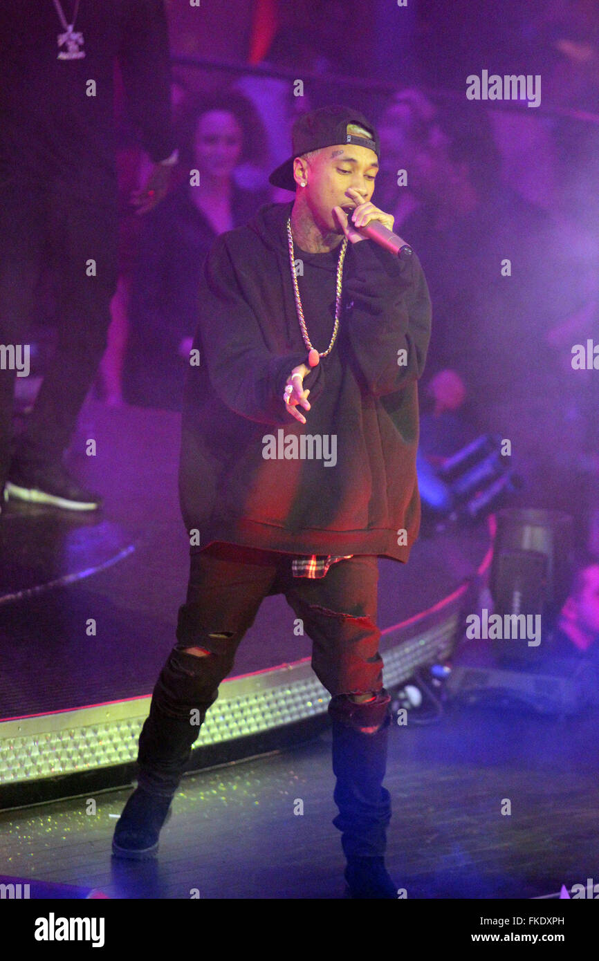 Tyga performs at Drai's LIVE stage inside The Cromwell Las Vegas ...