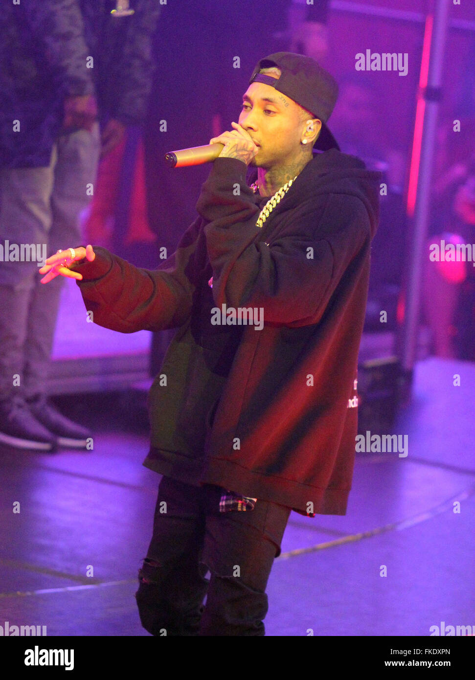 Tyga performs at Drai's LIVE stage inside The Cromwell Las Vegas ...