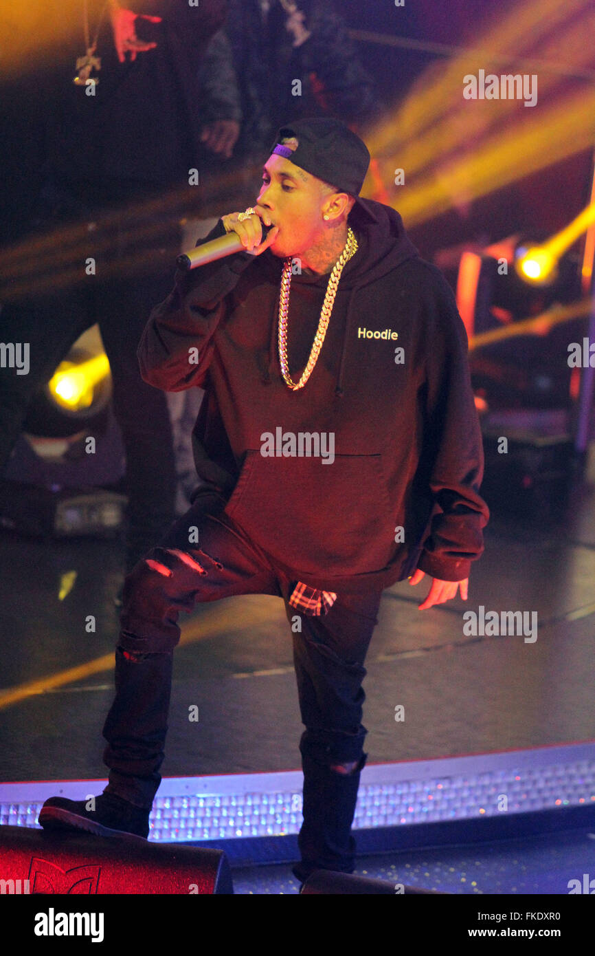 Tyga performs at Drai's LIVE stage inside The Cromwell Las Vegas ...
