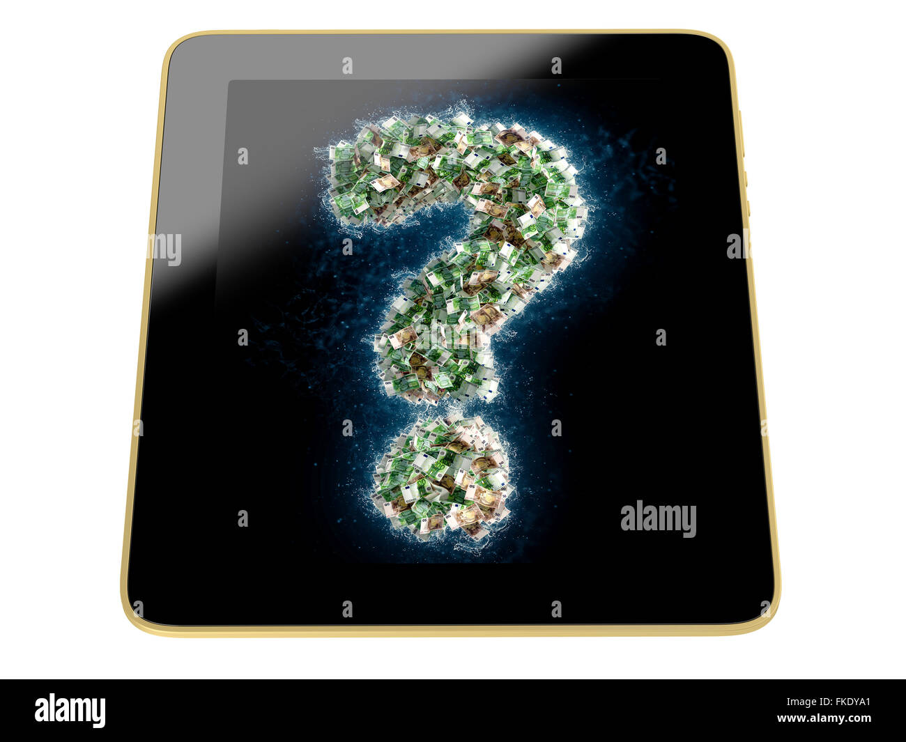 Question sign letter made Cut Out Stock Images & Pictures - Alamy