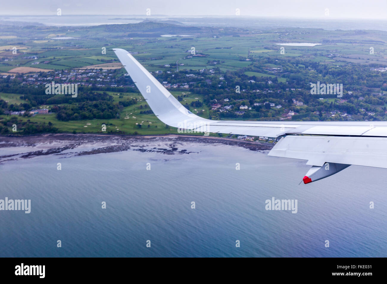 County Down from above Stock Photo - Alamy