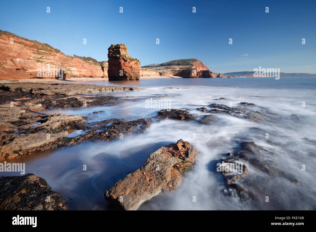 Ladram Bay. Jurassic Coast World Heritage Site. Devon. UK Stock Photo ...