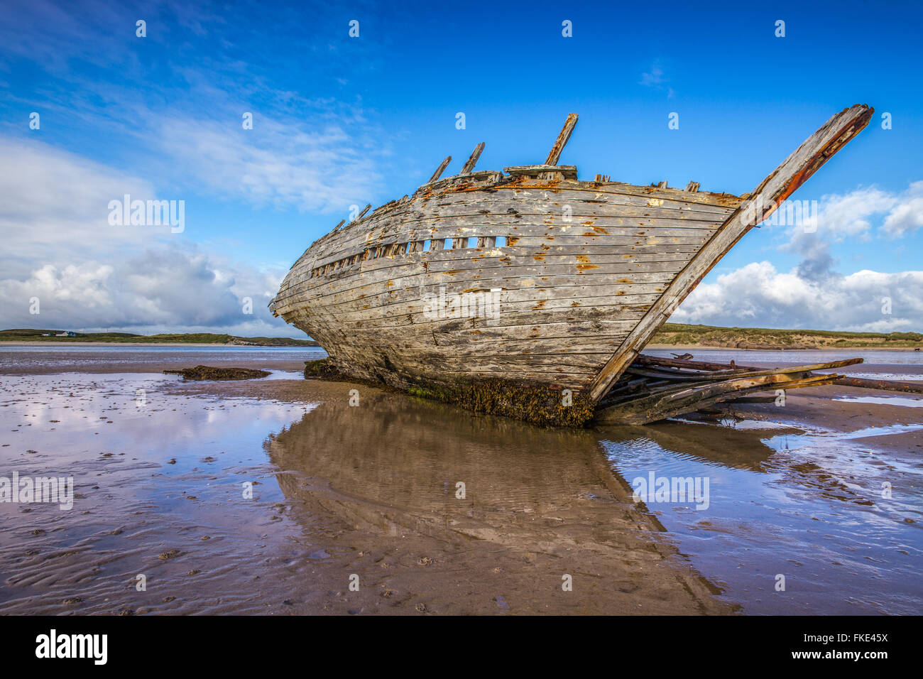 Shipwrecked Stock Photo - Alamy