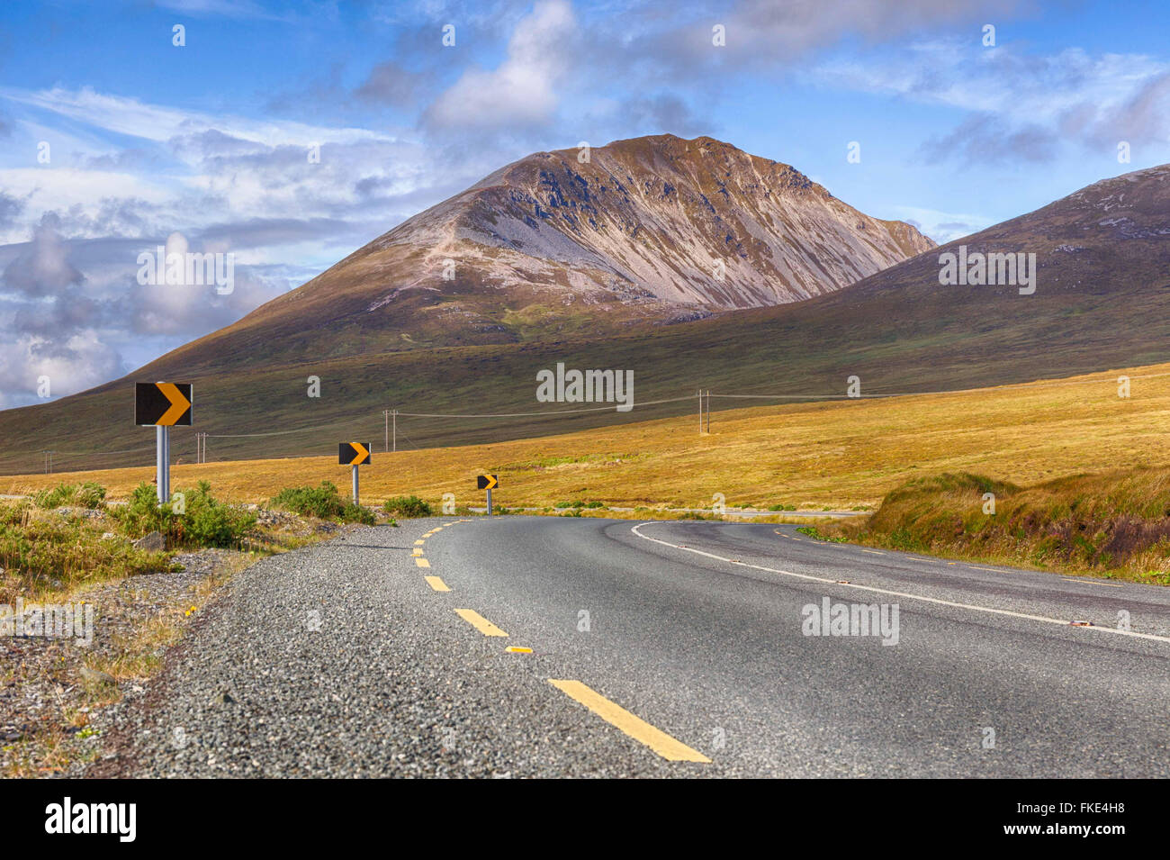 The Mountain Road Stock Photo - Alamy