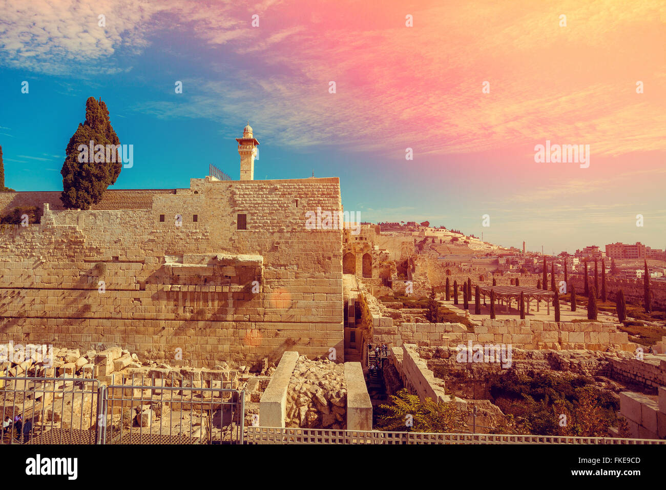 Old city Jerusalem Stock Photo - Alamy