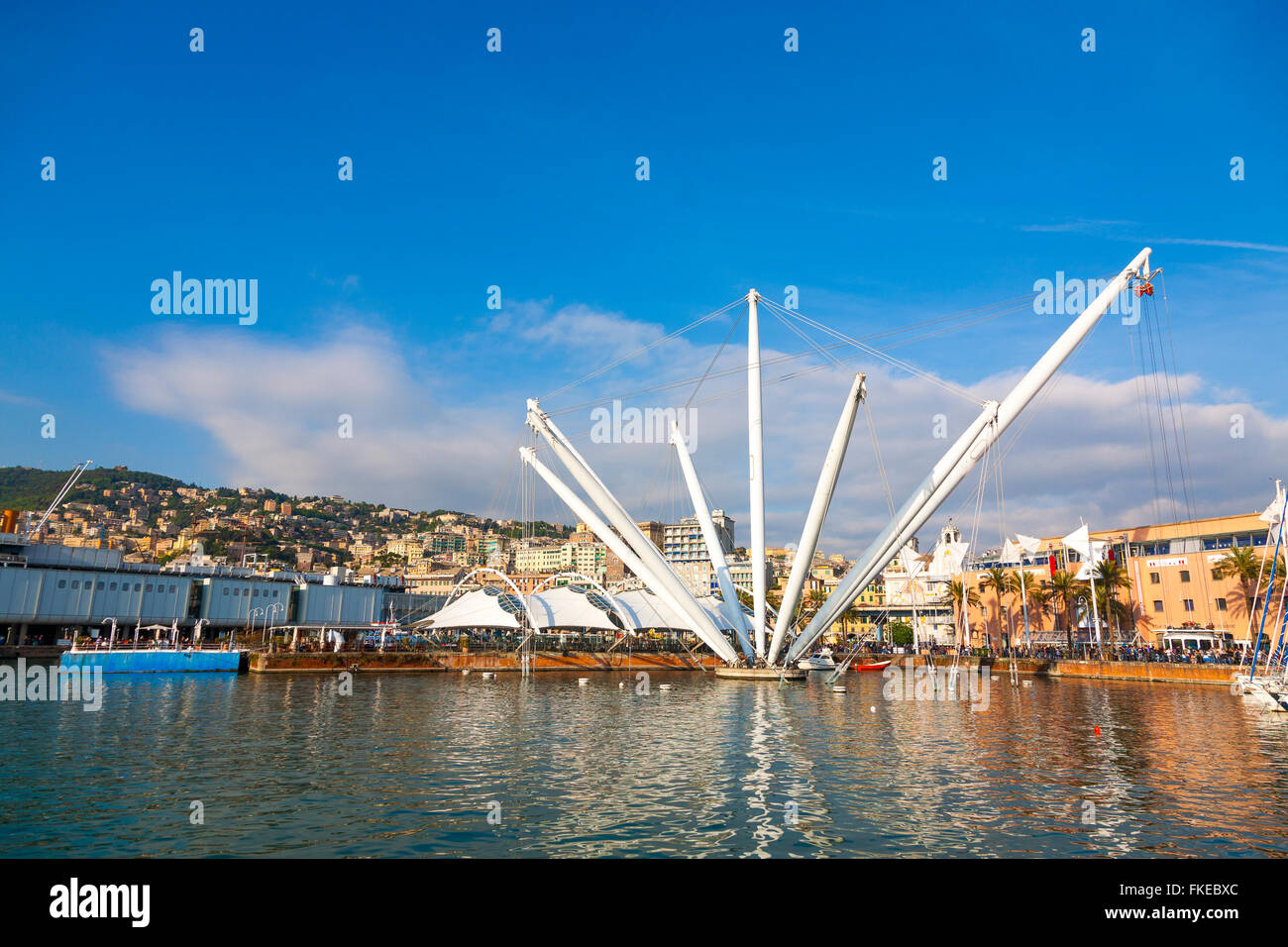 The Porto Antico / Old Harbour and Bigo designed by Renzo Piano Genova ...